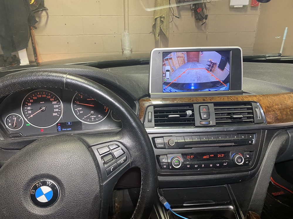 BMW 328i 2012 – 2016 Wireless CarPlay & Android Auto Stereo Receiver ...