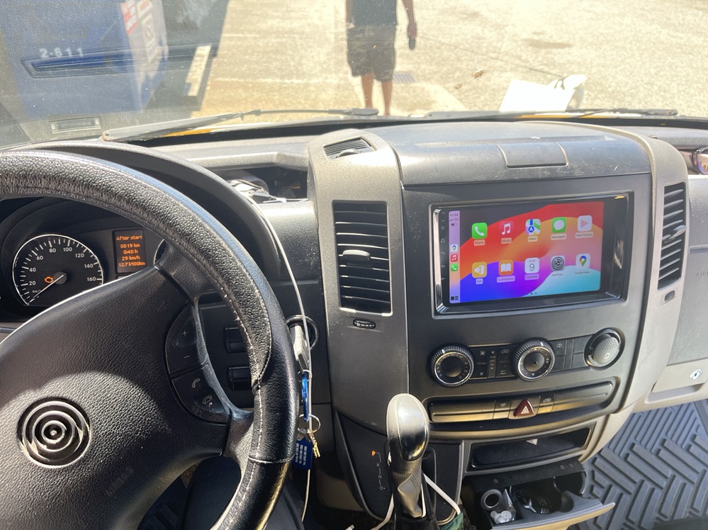 Mercedes Sprinter 2010 – 2018 Wireless CarPlay & Android Auto Stereo ...