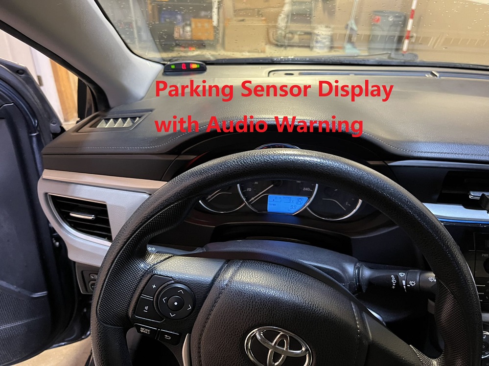 Toyota Corolla Rear Parking Sensor Installation – Sanse Auto