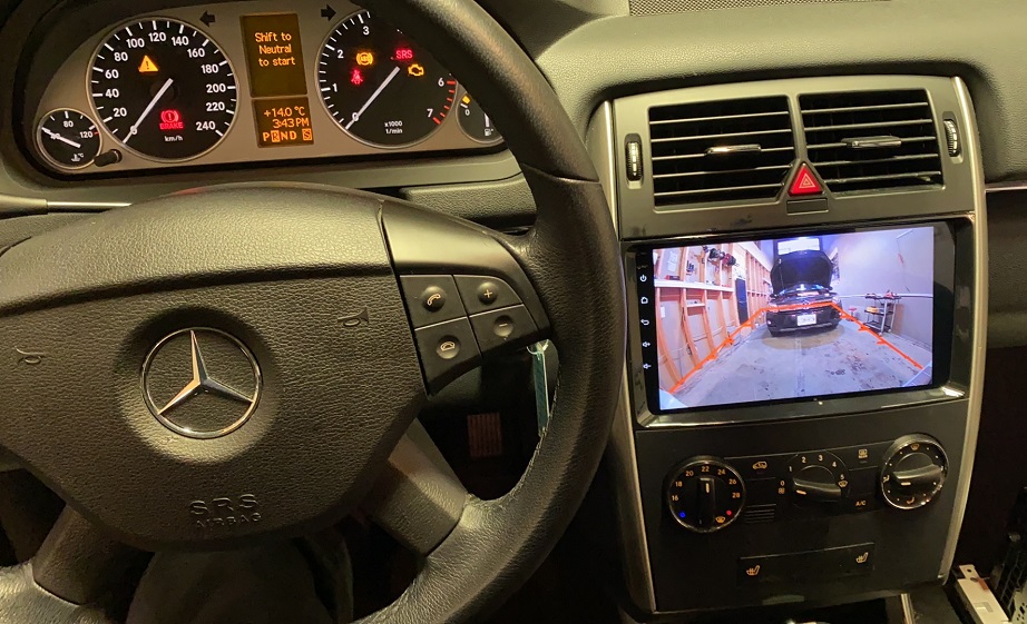 Mercedes B200 2006 – 2011 Wireless CarPlay & Android Auto Stereo ...