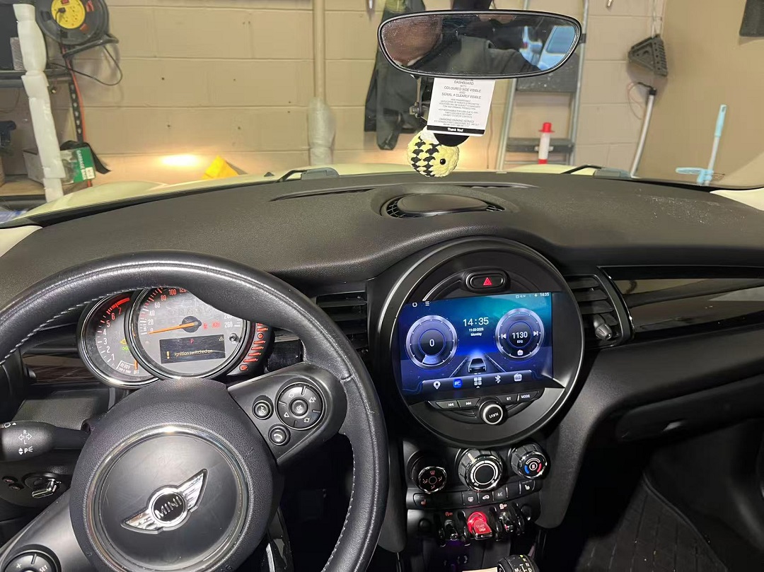 Mini Cooper (2015–2017) Wireless CarPlay & Android Auto Stereo + 1080P ...